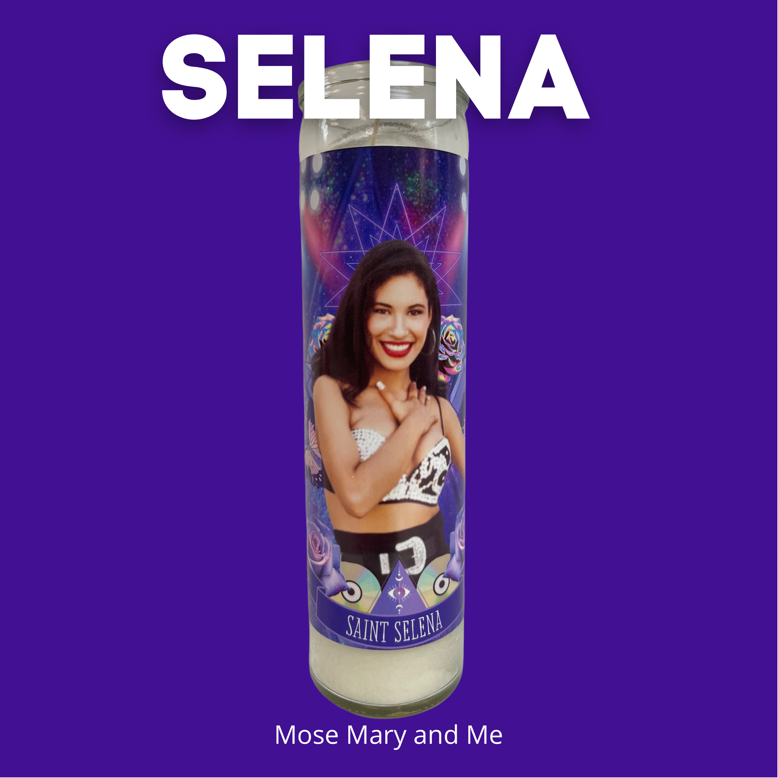 The Luminary Selena Quintanilla Altar Candle – Del Bravo Record Shop