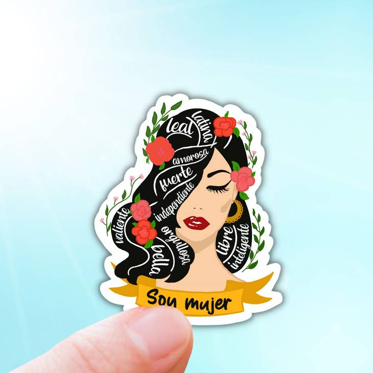 Soy Mujer Sticker – Del Bravo Record Shop