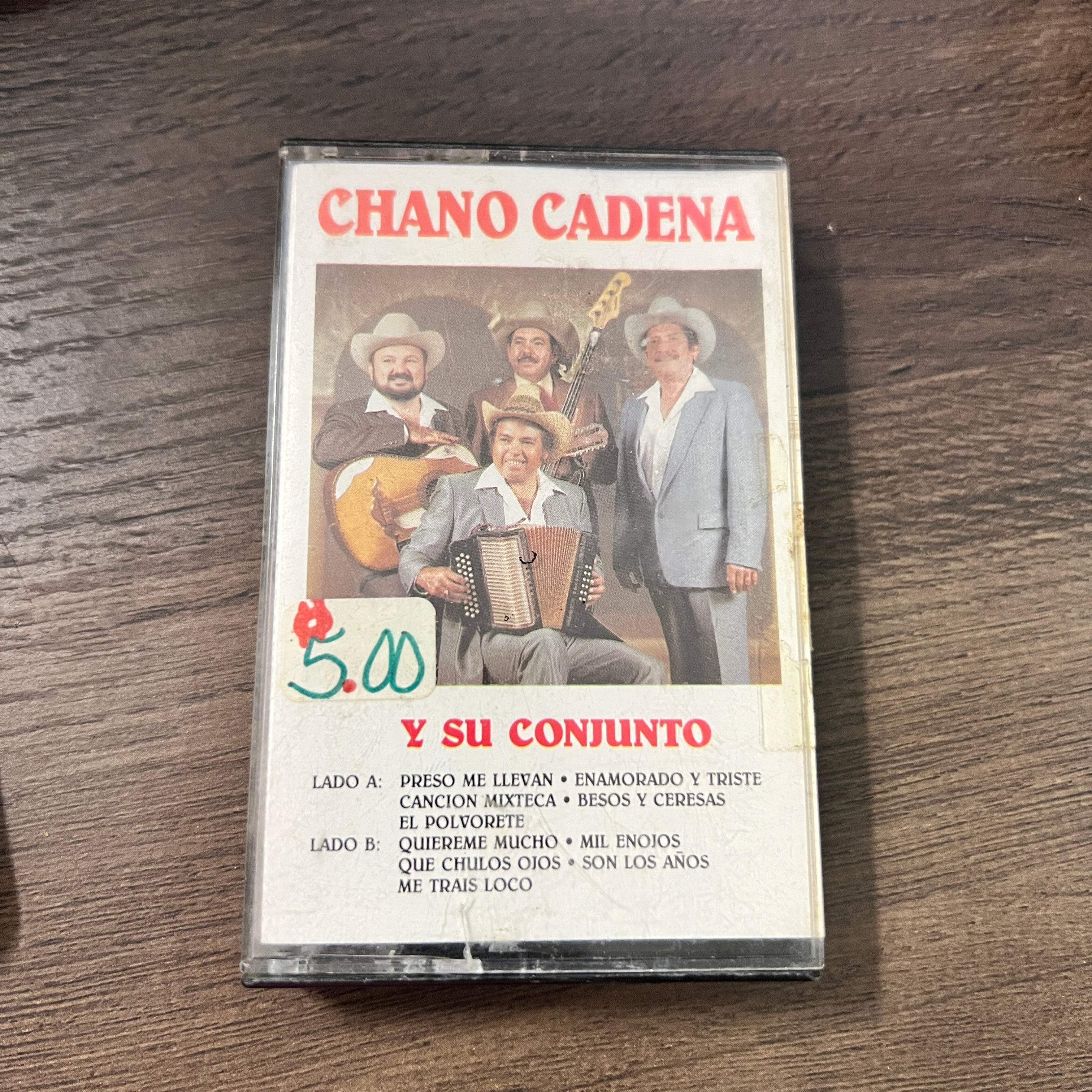 *Open: Chano Cadena y Su Conjunto - Preso Me Llevan (Cassette) – Del ...