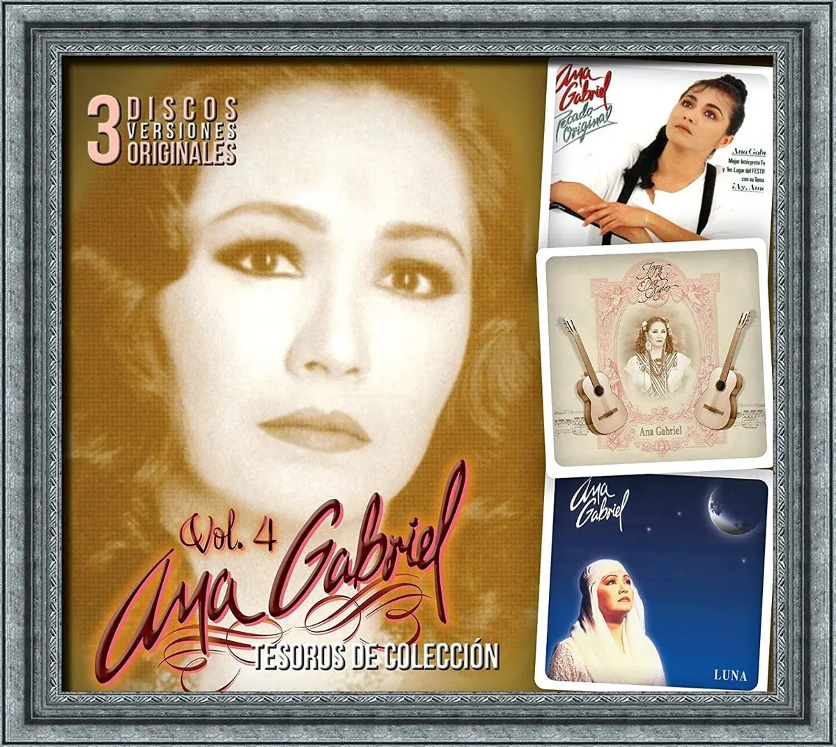 Ana Gabriel - Tesoros De Coleccion Vol. 4 (CD) – Del Bravo Record Shop