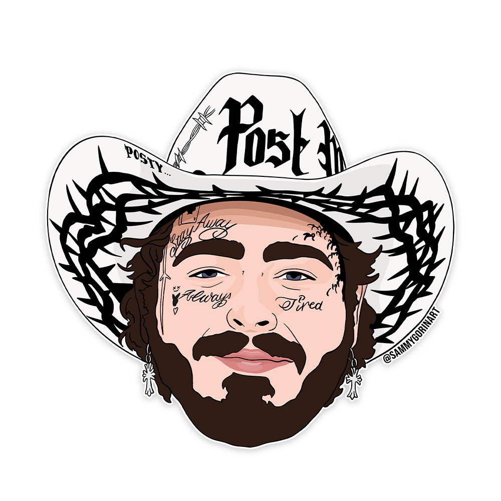 Posty Sticker – Del Bravo Record Shop