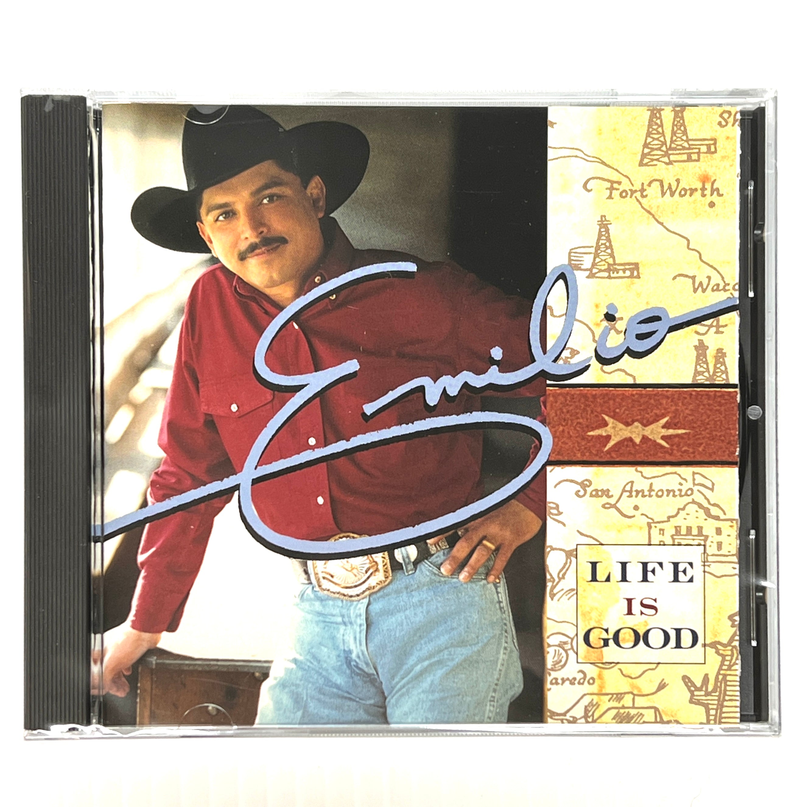Emilio Navaira - Life Is Good *1995 Collectors Sealed (CD) – Del Bravo ...