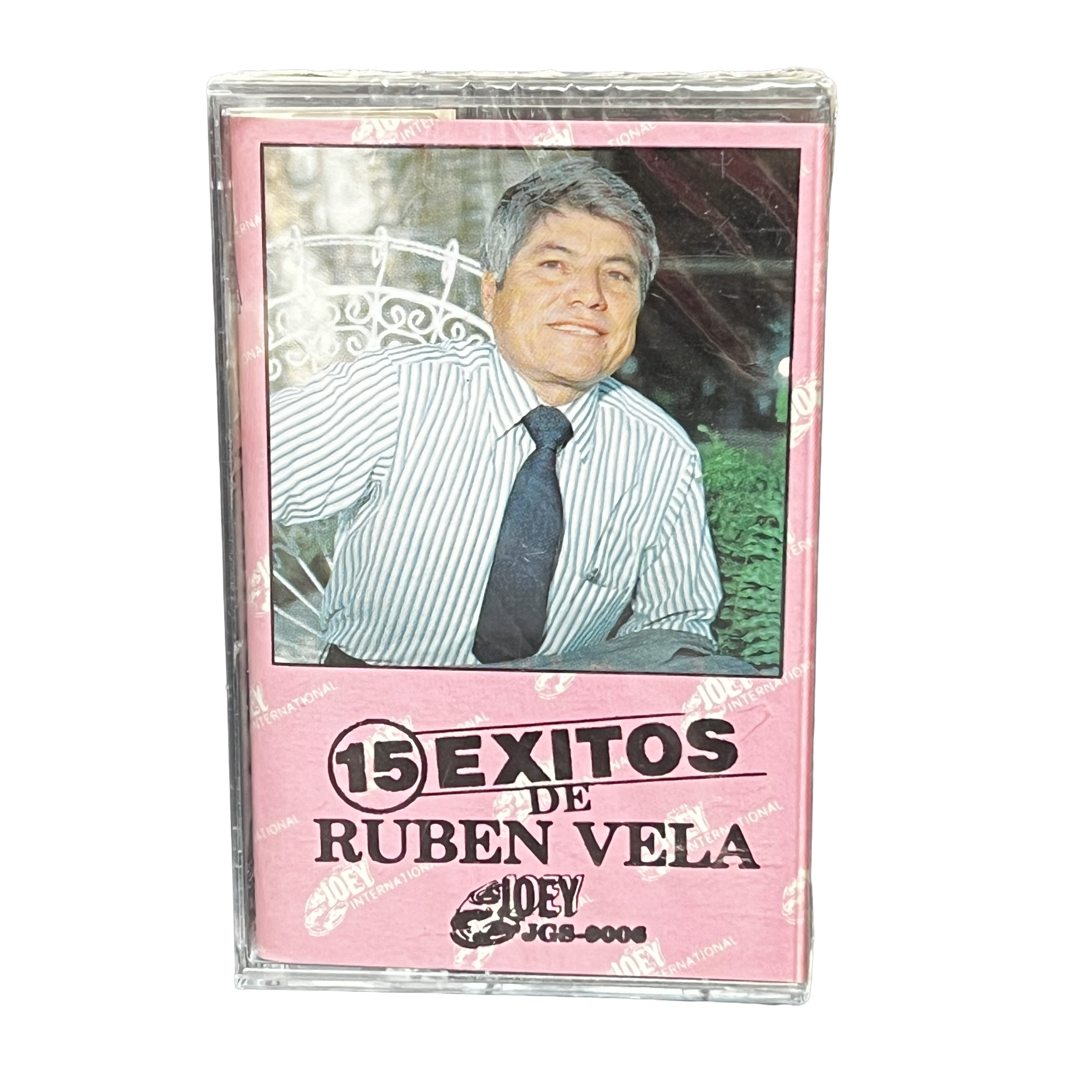 Ruben Vela - 15 Exitos De.. (Cassette) – Del Bravo Record Shop