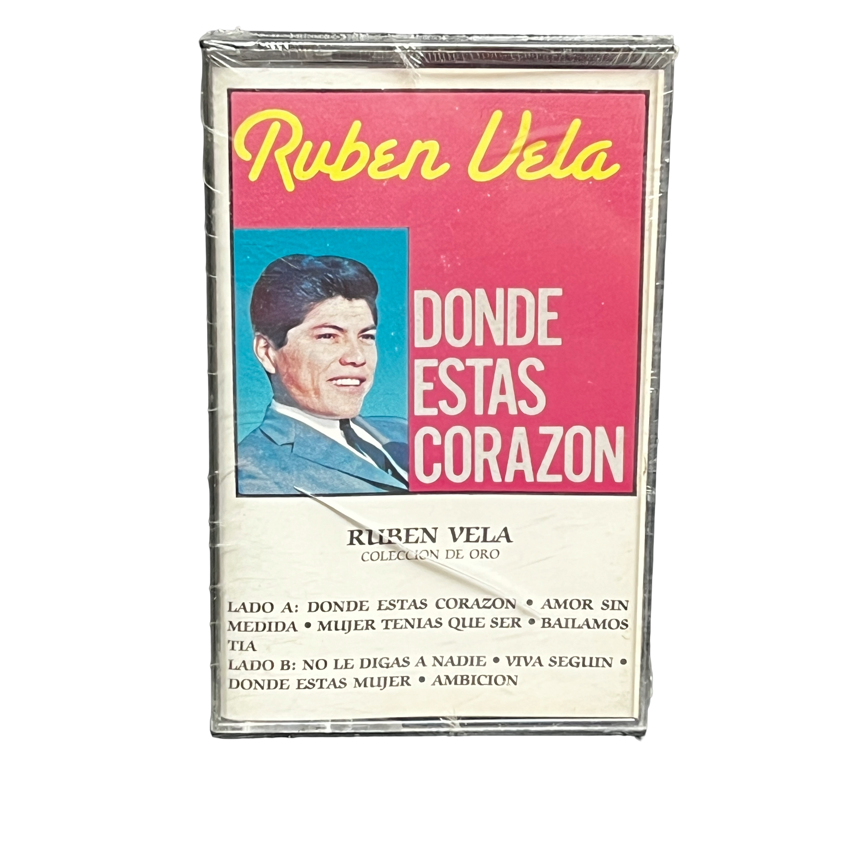 Ruben Vela - Coleccion De Oro (Cassette) – Del Bravo Record Shop