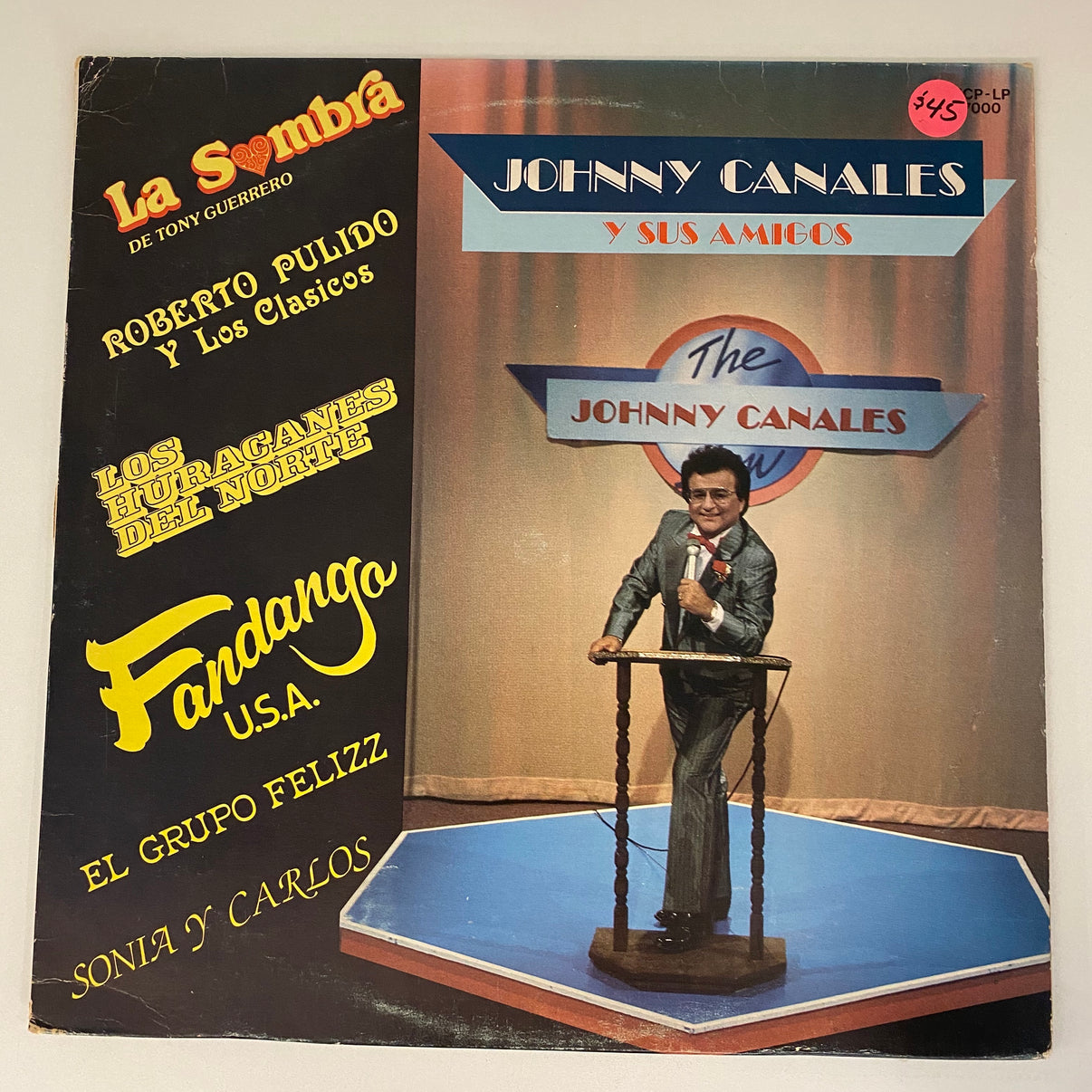 Johnny Canales - Johnny Canales Y Sus Amigos (Open Vinyl) – Del Bravo ...