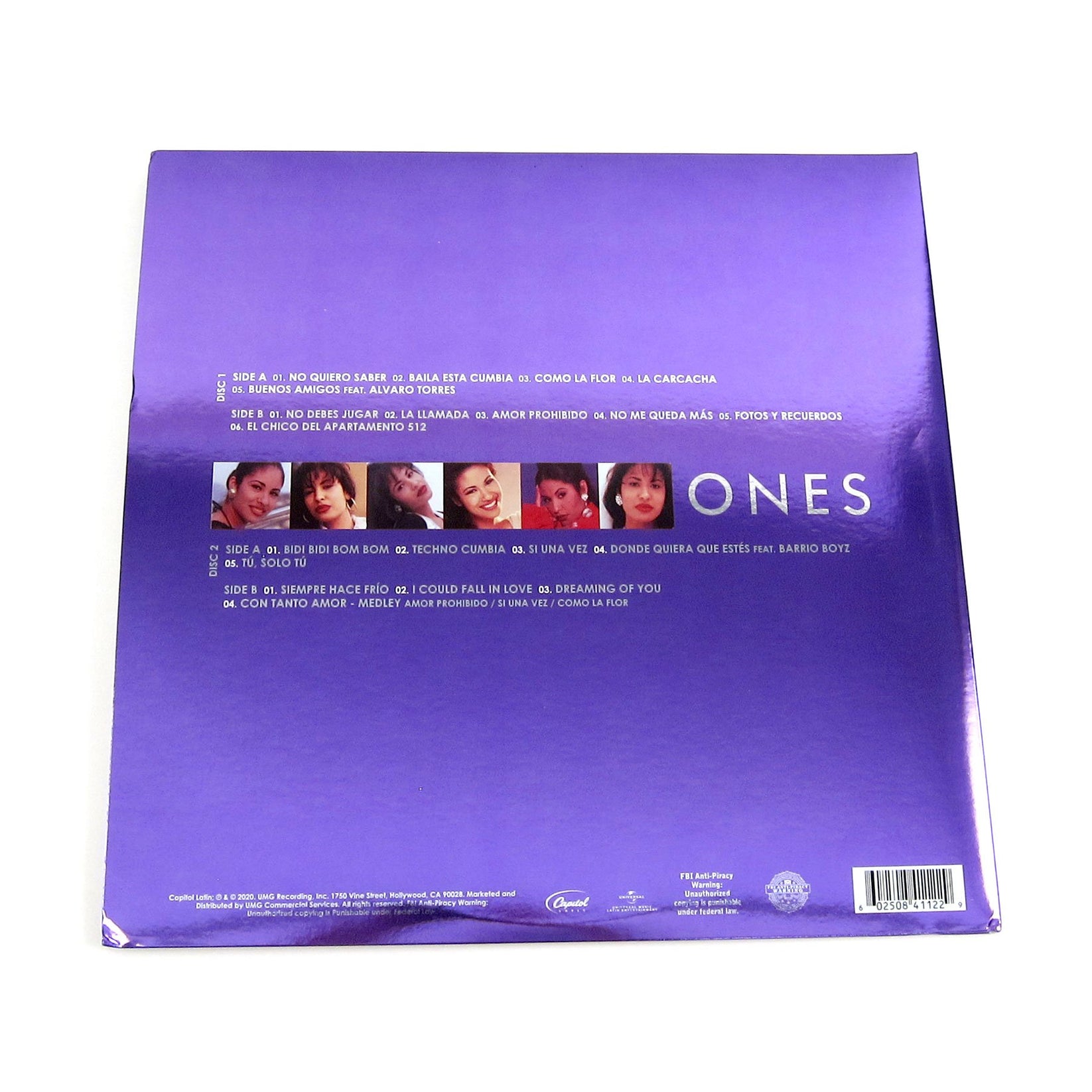 Selena - Ones (Vinyl) – Del Bravo Record Shop